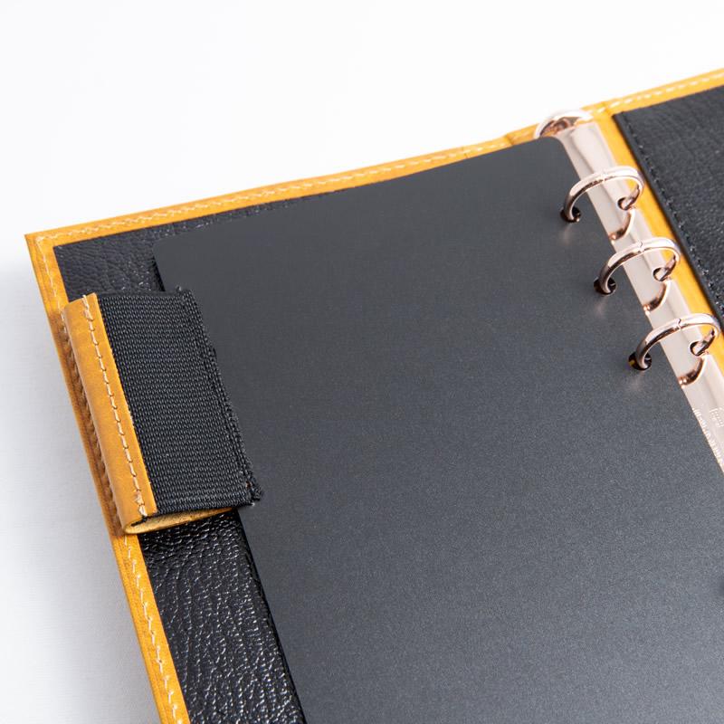 アシュフォード システム手帳 ルガードスクエアバックプレシャス バイブル 15mm ノート カーキ/パープル/イエロー×ブラック 7289 : ナガサワ文具センター - 通販 - Yahoo ...