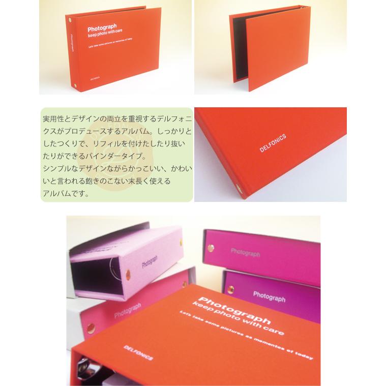 DELFONICS バインダータイプアルバム PDフォトアルバム Sサイズ PD01 : delfonics-pd01 : ナガサワ文具センター - 通販 - Yahoo!ショッピング