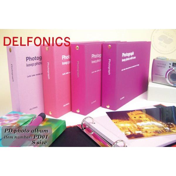 DELFONICS バインダータイプアルバム PDフォトアルバム Sサイズ PD01 : ナガサワ文具センター - 通販 - Yahoo!ショッピング