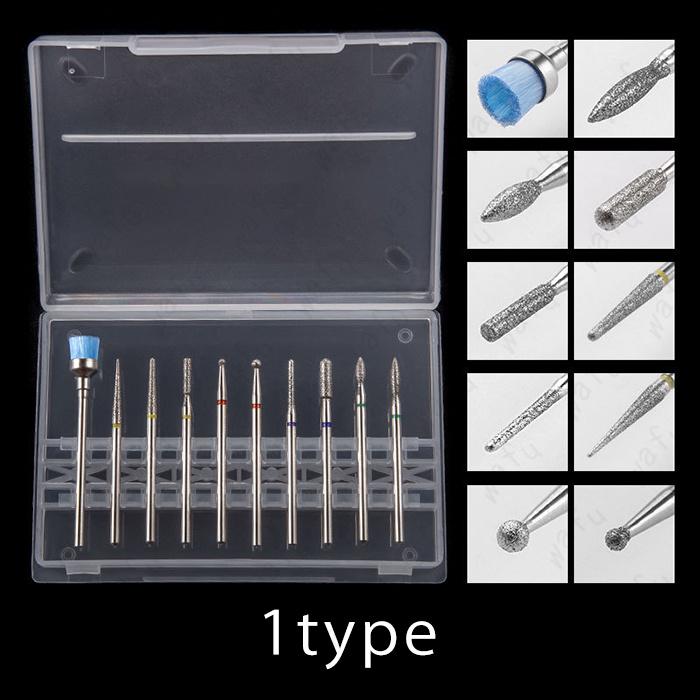 ネイルビット (br167#) 日本国内当日発送 10本セット ネイルマシン用 アタッチメント おうち時間 ジェルネイル 爪磨き ネイルツール ...