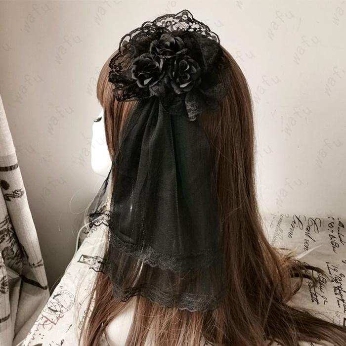 h10#ロリータ 髪飾り 当日発送 訳あり商品 ローズヘアクリップ h10#ロリータ 髪飾り 当日発送 訳あり商品 ローズヘアクリップ