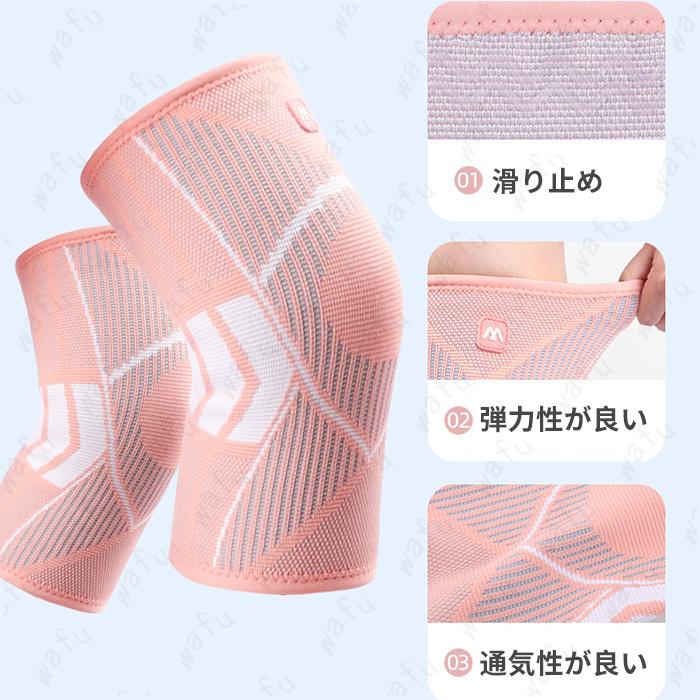 膝サポーター 日本国内当日発送 2枚セット ひざサポーター 膝関節 保護 膝当て 膝パッド 医療用 スポーツ 怪我防止 ストレッチ 登山 通気性 男女兼用 #z91 : eririya ...