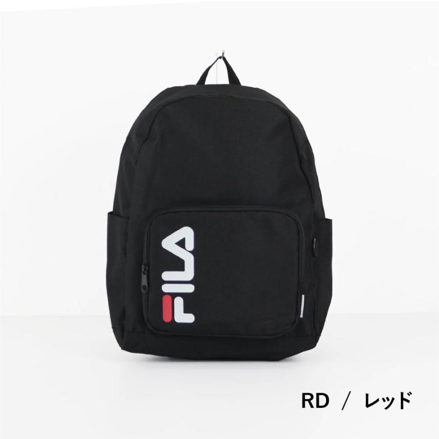 FILA フィラ リュックサック 21L a4 高校生 中学生 大学生 通学 ポリエステル シンプル 人気 ブランド 防水 黒 PC リュック : qmf-1311 : E.R.K - 通販 ...