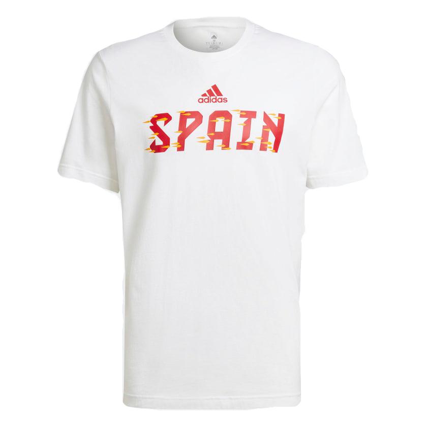 FIFA ワールドカップ カタール2022 スペイン代表ナショナルチーム サッカー オフィシャルグッズ adidas メンズ グラフィックT ...
