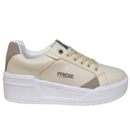 moz レディース スニーカー モズ MOZ 24151 25151 厚底 コートシューズ 正規取扱店 テニスタイプ 歩きやすい 超軽量 幅広 3E 履きやすい 痛くない 軽い : シューズ ...