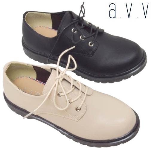 マニッシュシューズ 紐靴 レディース アーベーベ アーヴェヴェ A.V.V. 1401 かっちり靴 学生靴 通学 おでこ靴 ツーウェイ 替え紐付き : シューズショップ エルドラード - 通販 ...