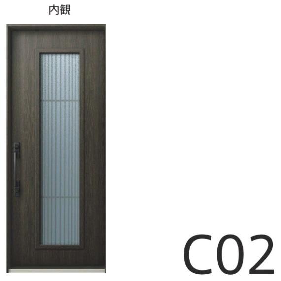 YKKap玄関引戸コンコードS30 外引き込みタイプ C02型 手動錠タイプ 関東間関東間W1.595/1.645/1.695mm :concord-S30-S-c02:東京N・L建材 ...