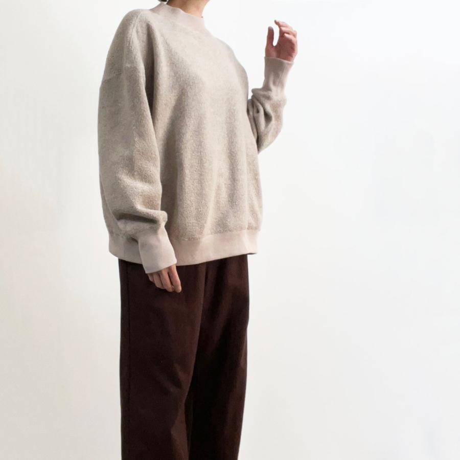 comm. arch. レディーススウェット COMM.ARCH. コム・アーチ GEELON LAMB'S PILE SWEAT P/O ジ ...