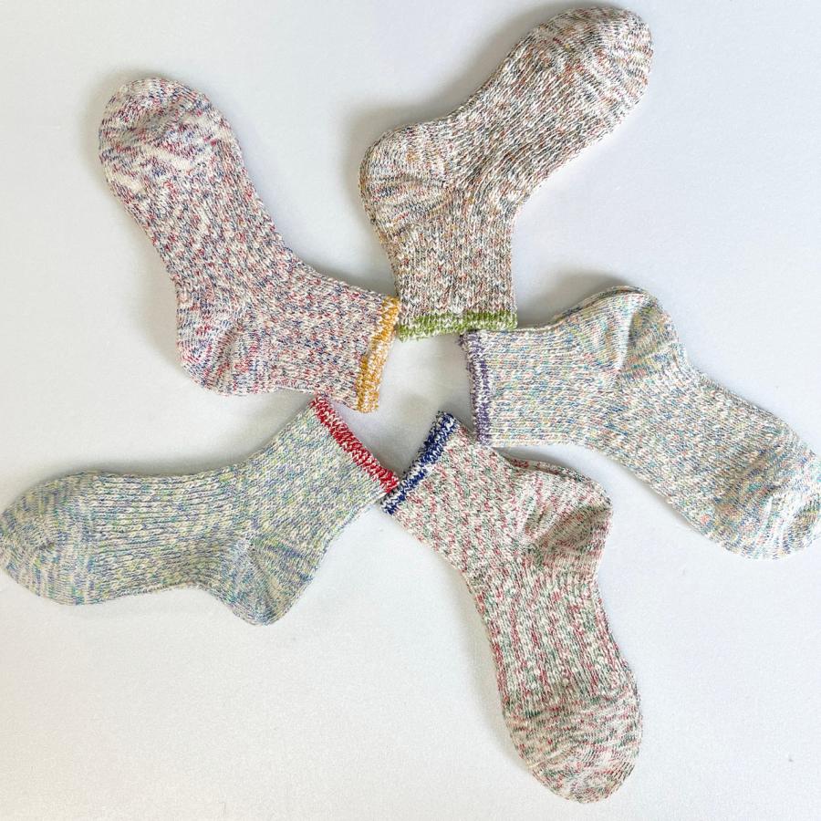 レディースソックス MAUNA KEA マウナケア リップルスラブ ソックス 20383 レディースサイズ : Escargot Circus ...