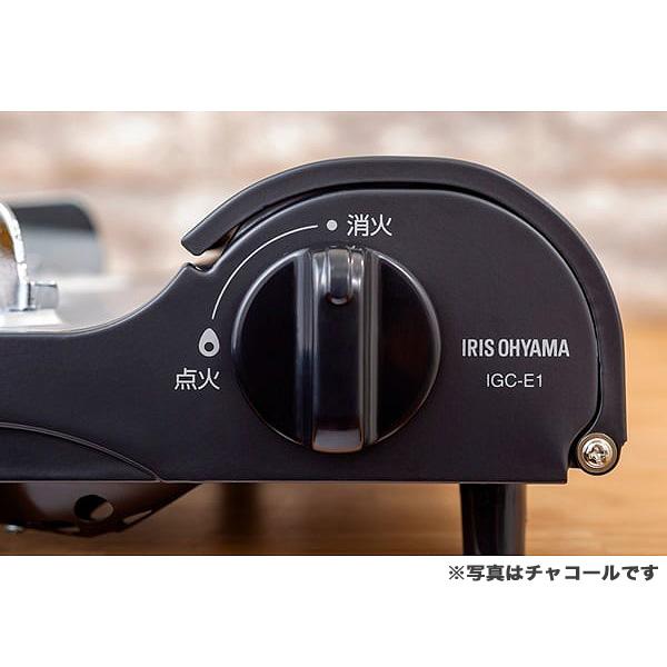 IRIS OHYAMA アイリスオーヤマ IGC-E1-G カセットコンロ スリム オリーブグリーン おしゃれ IGCE1G 「送料無料」 : イーライン - 通販 - Yahoo!ショッピング