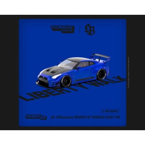 TARMACWORKS LB-Silhouette WORKS GT NISSAN 35GT-RR Candy Blue (1／43 Scale) 【T43-022-BLU】 (ミニカー ...