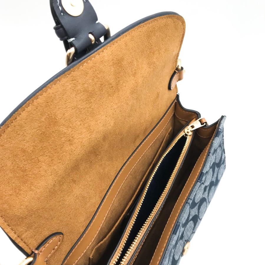 COACH（コーチ） ショルダーバッグ ハンドバッグ クリオ トップ ハンドル シグネチャー シャンブレー C8513 IMDEI : ES ...