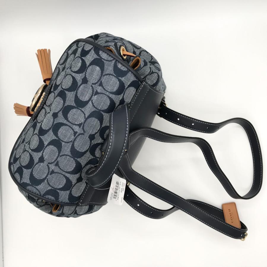 COACH（コーチ） リュック デイバック クリオ バックパック シグネチャー シャンブレー デニム マルチ C8162 IMDEI : ES ...