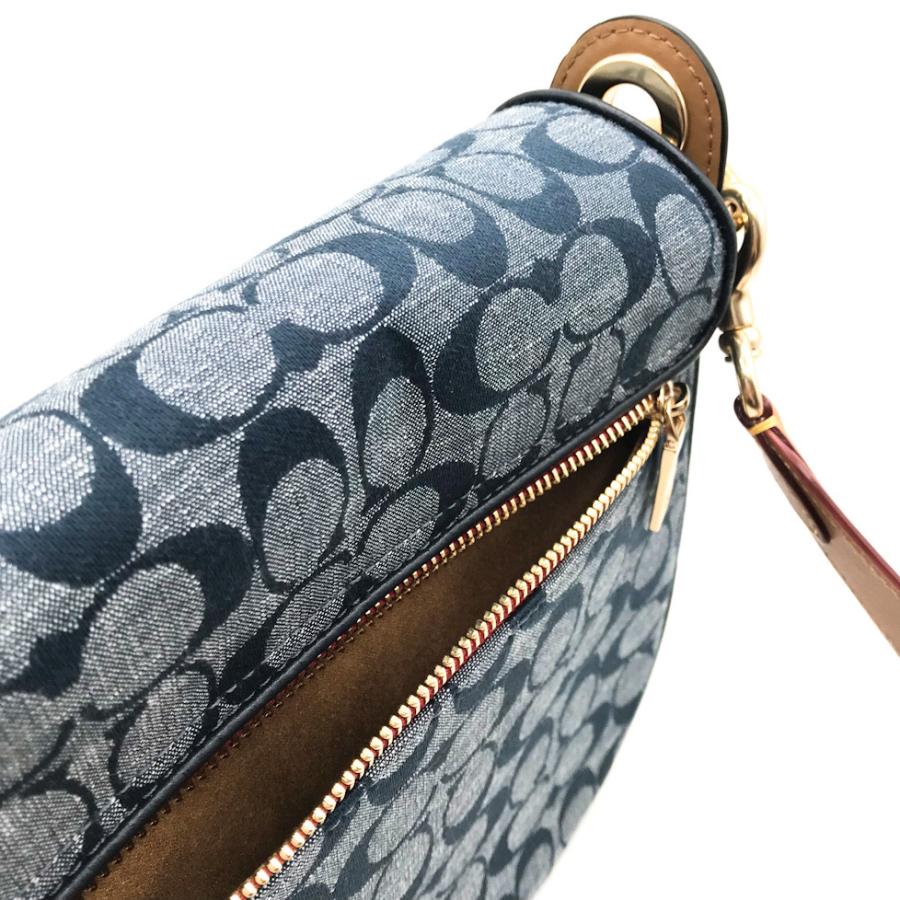 コーチ COACH ショルダーバッグ シャンブレー デニム シグネチャー クリオ 2way C8514 IMDEI : 220924-b ...