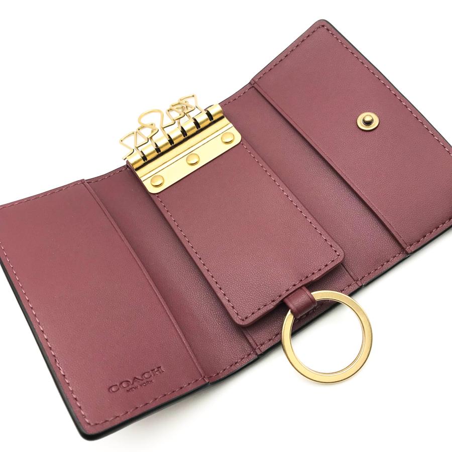 COACH コーチ ☆COACH☆ 6リング キーケース フローラル COACH コーチ ☆COACH☆ 6リング キーケース フローラル