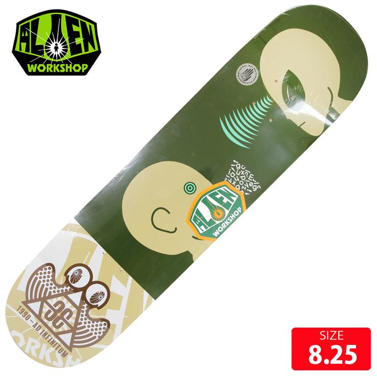 スケボー デッキ エイリアン ワークショップ ALIEN WORKSHOP MIND CONTOL-33 DECK SIZE 8.25 ...
