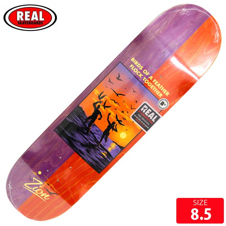 ELEMENT スケボー デッキ リアル REAL ZION BRIGHT SIDE DECK SIZE 8.5 スケートボード ...