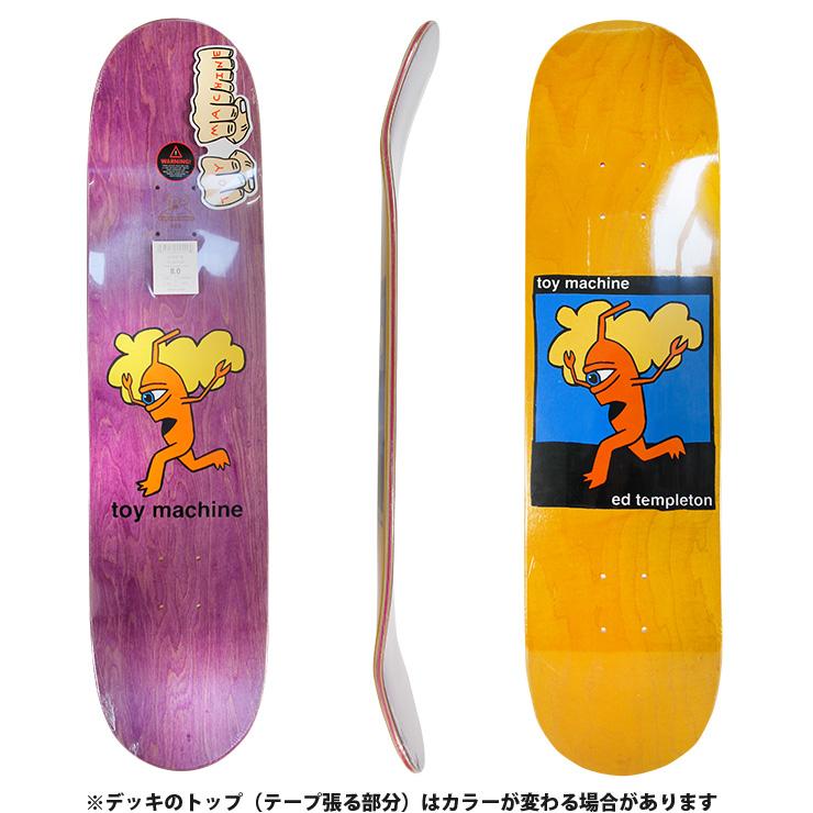 TOY MACHINE スケボーデッキ トイマシーン TOYMACHINE TEMPLETON EARLY SECT DECK SIZE 8. ...