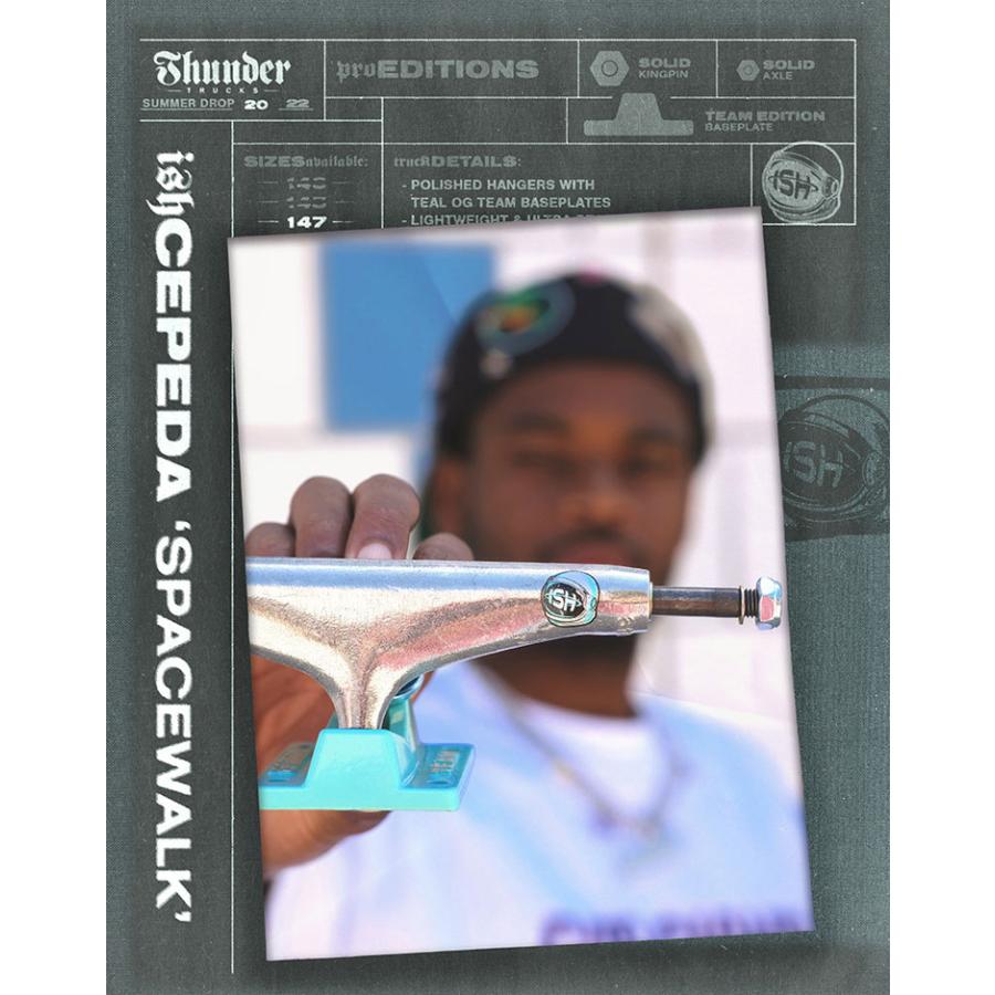 サンダー トラック ライト THUNDER TRUCK ISHOOD CEPEDA SPACEWALK PRO EDITION 147 ...