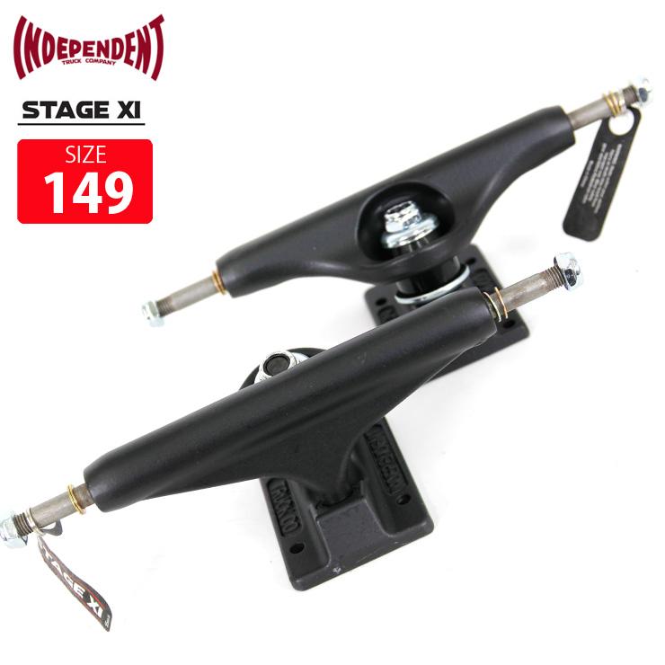 インディートラック INDEPENDENT STAGE 11 STD BLACKOUT 149 インデペンデント スケートボード トラック ...