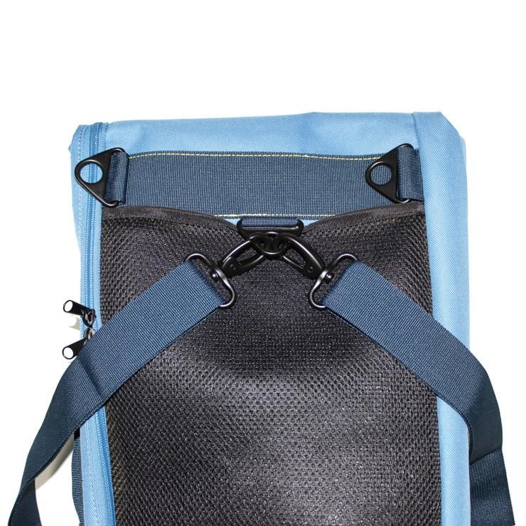 PIT BULL ピットブル PROPAGANDA KATA BAG PLUS STEELBLUE スケートバッグ 3WAY スケートケース ...