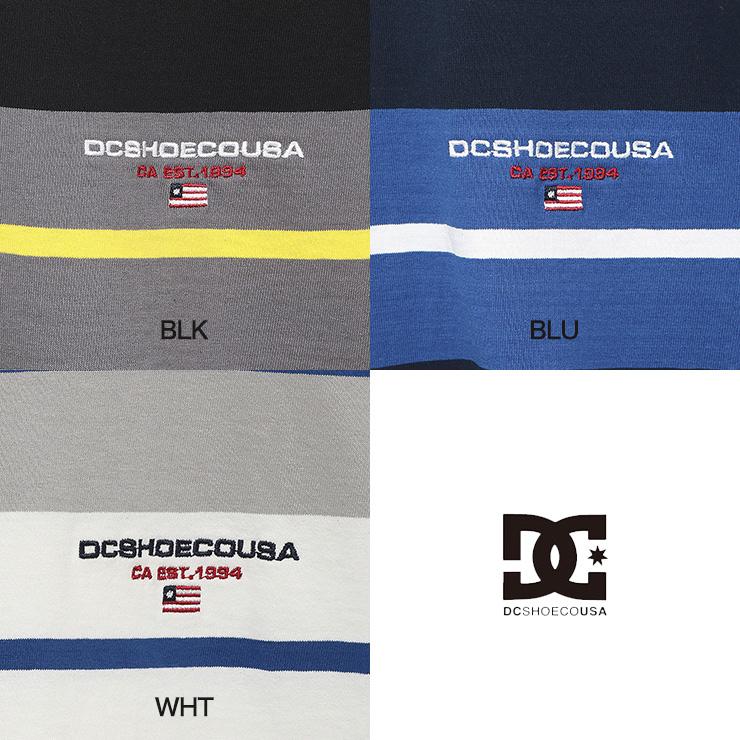 DC SHOE ディーシー メンズ Tシャツ クルーネック カットソー TEE ティーシャツ 23 THREE COLOR BORDE ...