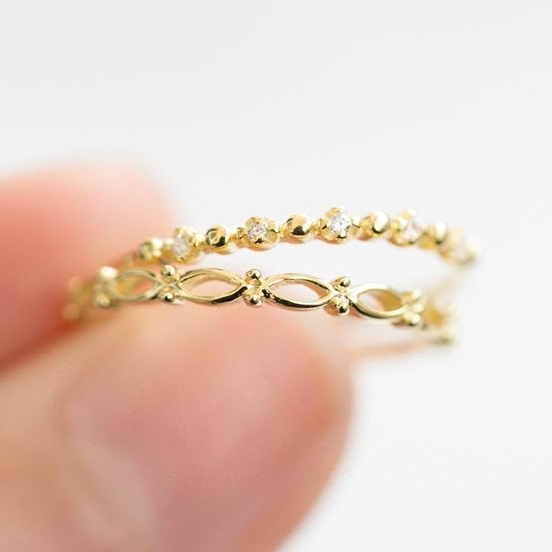 指輪 レディース セット エタニティリング レース 重ね付け 14KGP CZダイヤ 人気 女性 プレゼント 激安アクセサリー : EsLimes(エスライムス) - 通販 - Yahoo ...