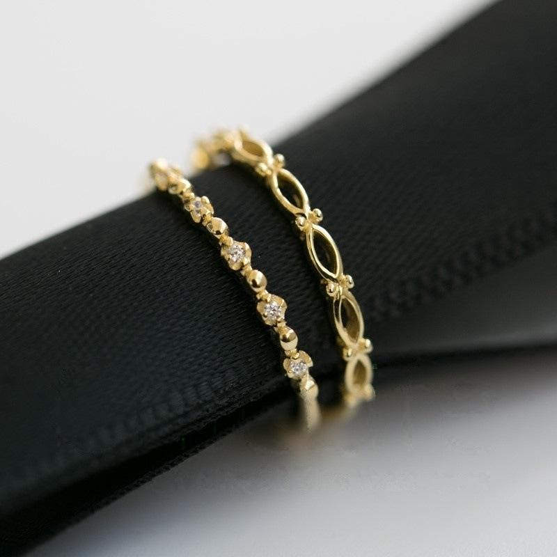 指輪 レディース セット エタニティリング レース 重ね付け 14KGP CZダイヤ 人気 女性 プレゼント 激安アクセサリー : EsLimes(エスライムス) - 通販 - Yahoo ...