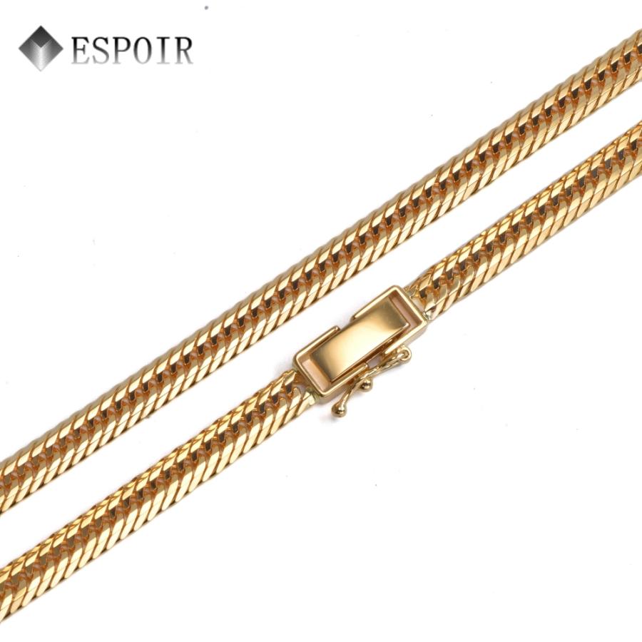 新品 18金 喜平 ネックレス K18 12面カットトリプル 25g 50cm 造幣局検定マーク 刻印入り メンズ レディース キヘイ チェーン : ESPOIR(エスプワール)Yahoo ...