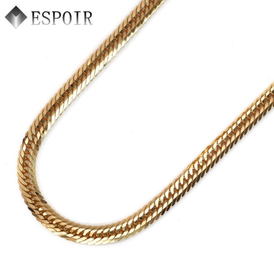新品 18金 喜平 ネックレス K18 12面カットトリプル 50g 60cm 造幣局検定マーク 刻印入り メンズ レディース キヘイ チェーン :k1812dtr50g60cm:ESPOIR ...