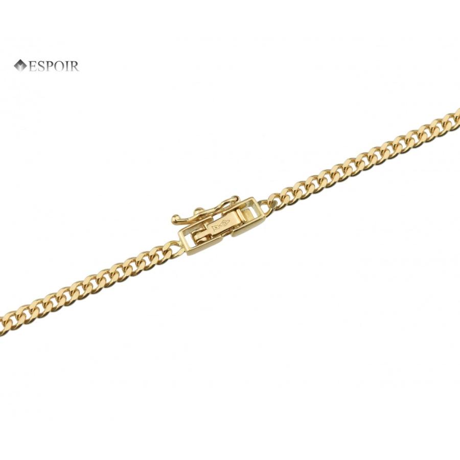 新品 18金 喜平 ネックレス K18 2面カット 10g 40cm 45cm 50cm 60cm 中折 造幣局検定マーク 刻印入り メンズ レディース キヘイ チェーン : ESPOIR ...