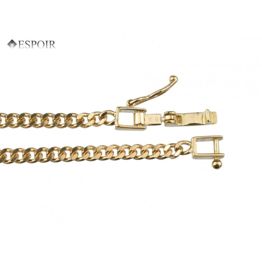 新品 18金 喜平 ネックレス K18 2面カット 10g 40cm 45cm 50cm 60cm 中折 造幣局検定マーク 刻印入り メンズ レディース キヘイ チェーン : ESPOIR ...