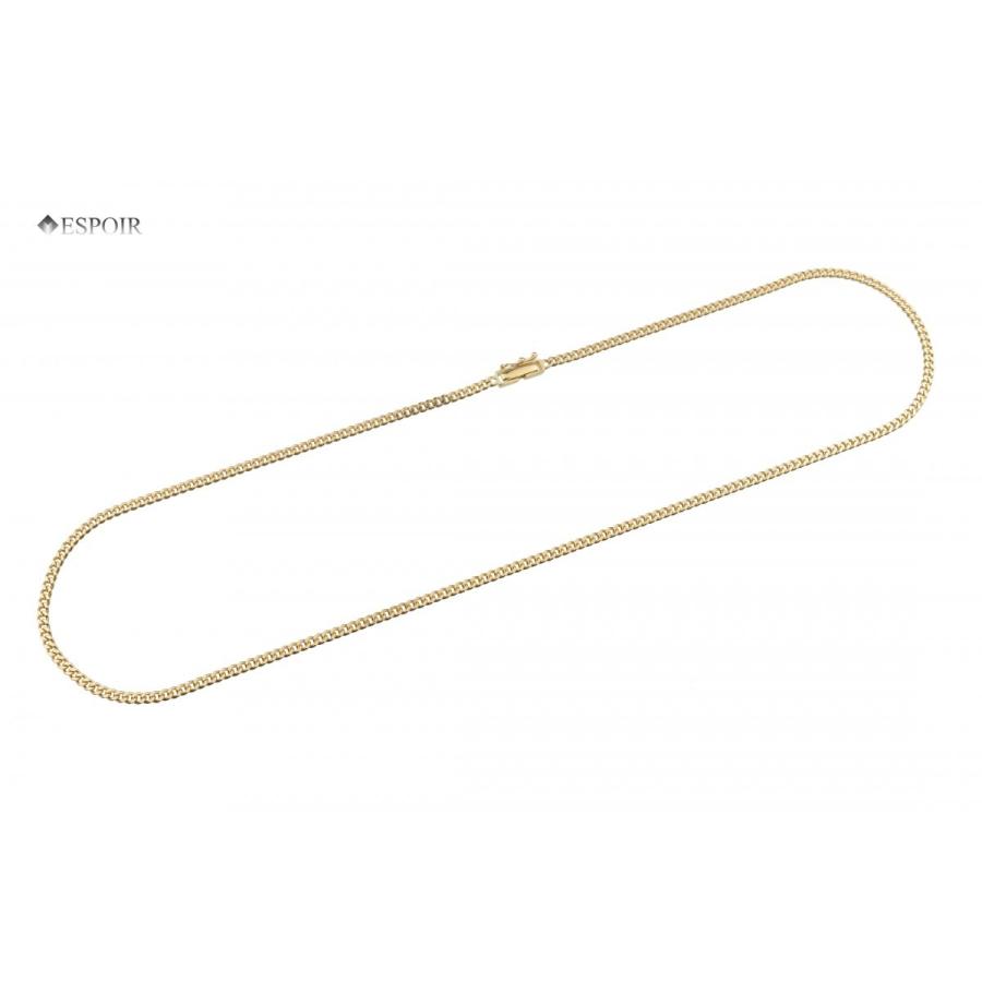 新品 18金 喜平 ネックレス K18 2面カット 10g 40cm 45cm 50cm 60cm 中折 造幣局検定マーク 刻印入り メンズ レディース キヘイ チェーン : ESPOIR ...