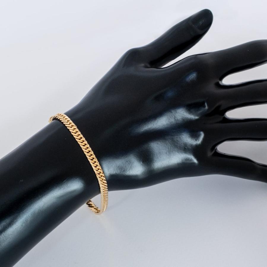 新品 18金 喜平 ブレスレット K18 6面カットダブル 10g 18cm 中折 造幣局検定マーク 刻印入り メンズ レディース キヘイ チェーン : ESPOIR(エスプワール)Yahoo ...