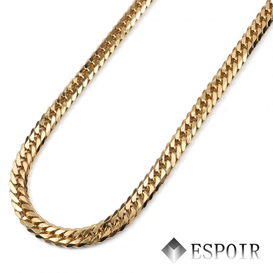 新品 18金 喜平 ネックレス K18 6面カットダブル 100g 50cm 60cm 造幣局検定マーク 刻印入り メンズ レディース キヘイ チェーン : ESPOIR(エスプワール ...