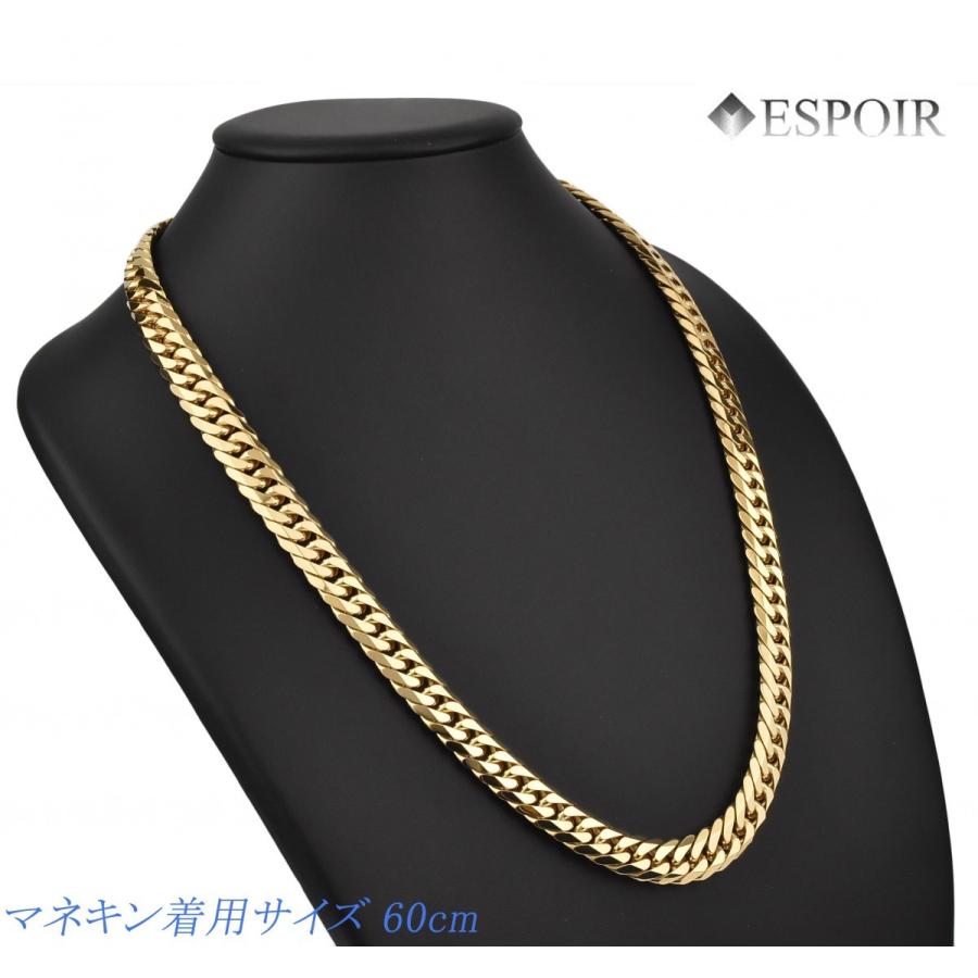 新品 18金 喜平 ネックレス K18 6面カットダブル 200g 50cm 60cm 造幣局検定マーク 刻印入り メンズ レディース キヘイ チェーン : ESPOIR(エスプワール ...
