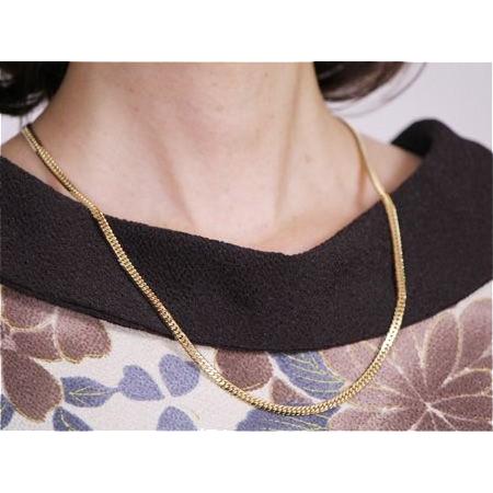 新品 18金 喜平 ネックレス K18 6面カットダブル 20g 50cm 60cm 造幣局検定マーク 刻印入り メンズ レディース キヘイ チェーン : k186wdc20g ...