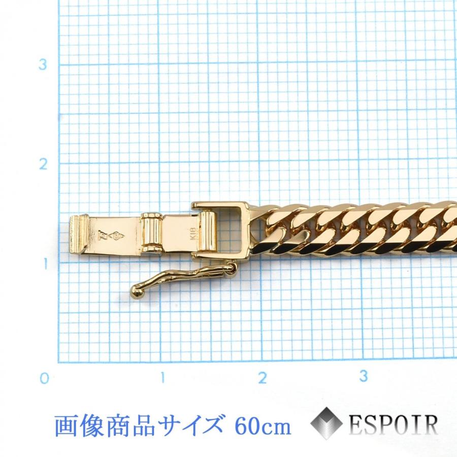 新品 18金 喜平 ネックレス K18 6面カットダブル 50g 50cm 60cm 造幣局検定マーク 刻印入り メンズ レディース キヘイ チェーン : ESPOIR(エスプワール ...