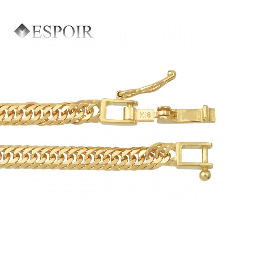 新品 18金 喜平 ブレスレット K18 8面カットトリプル 5g 18cm 造幣局検定マーク 刻印入り メンズ レディース キヘイ チェーン : ESPOIR(エスプワール)Yahoo ...