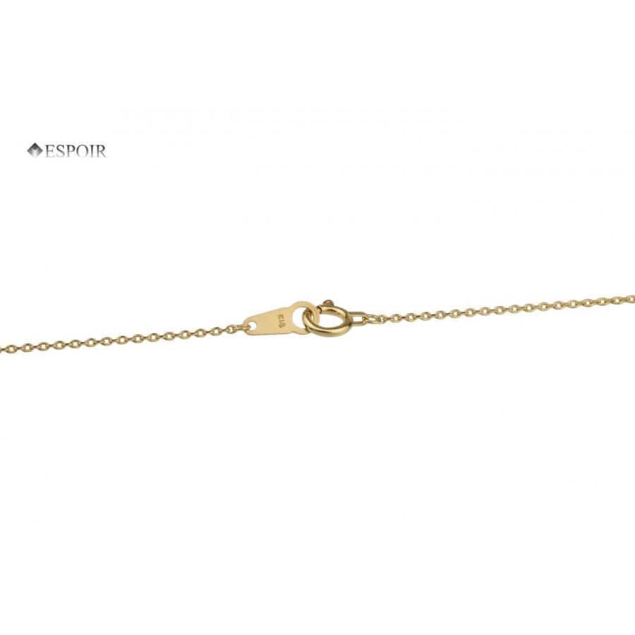 18金 角小豆 チェーンネックレス K18 1.0mm幅 50cm 約1.7g 0.28φ 刻印入り メンズ レディース チェーン : ESPOIR(エスプワール)Yahoo!ショップ ...
