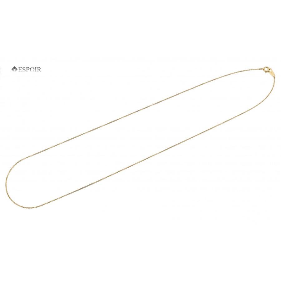 18金 角小豆 チェーンネックレス K18 1.0mm幅 50cm 約1.7g 0.28φ 刻印入り メンズ レディース チェーン : ESPOIR(エスプワール)Yahoo!ショップ ...