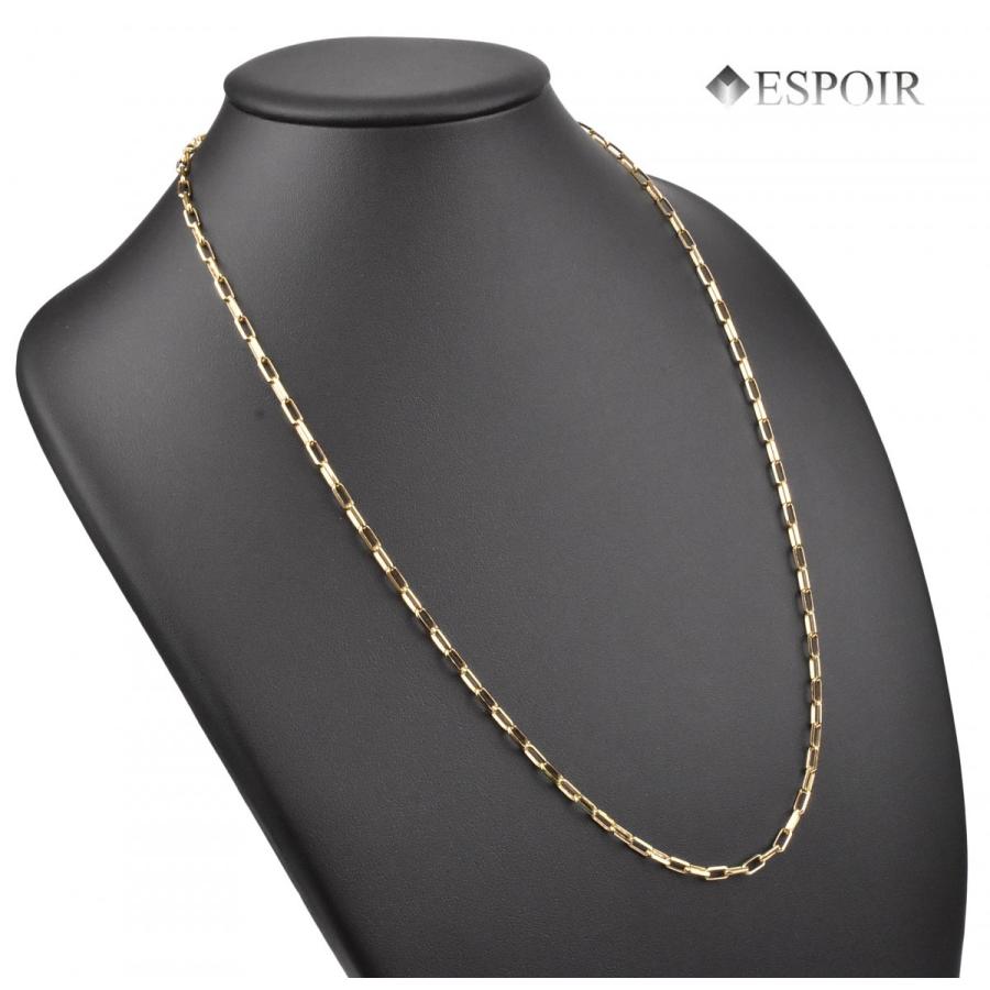 K18 18金 ミラーノ チェーン カット販売 10cm〜80cmまで : ESPOIR(エスプワール)Yahoo!ショップ - 通販 - Yahoo!ショッピング