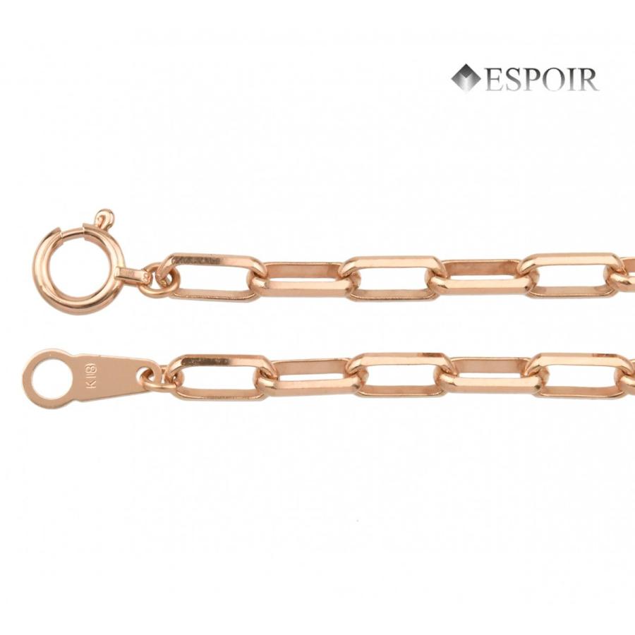 K18PG 18金ピンクゴールド ミラーノ チェーン カット販売 10cm〜80cmまで : ESPOIR(エスプワール)Yahoo!ショップ - 通販 - Yahoo!ショッピング