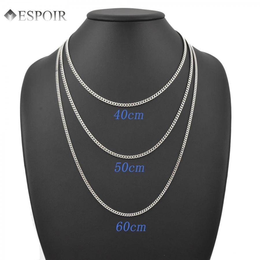 新品 プラチナ850 喜平 ネックレス PT850 2面カット 20g 40cm 50cm 60cm 造幣局検定マーク 刻印入り メンズ レディース キヘイ チェーン : ESPOIR(エスプ ...