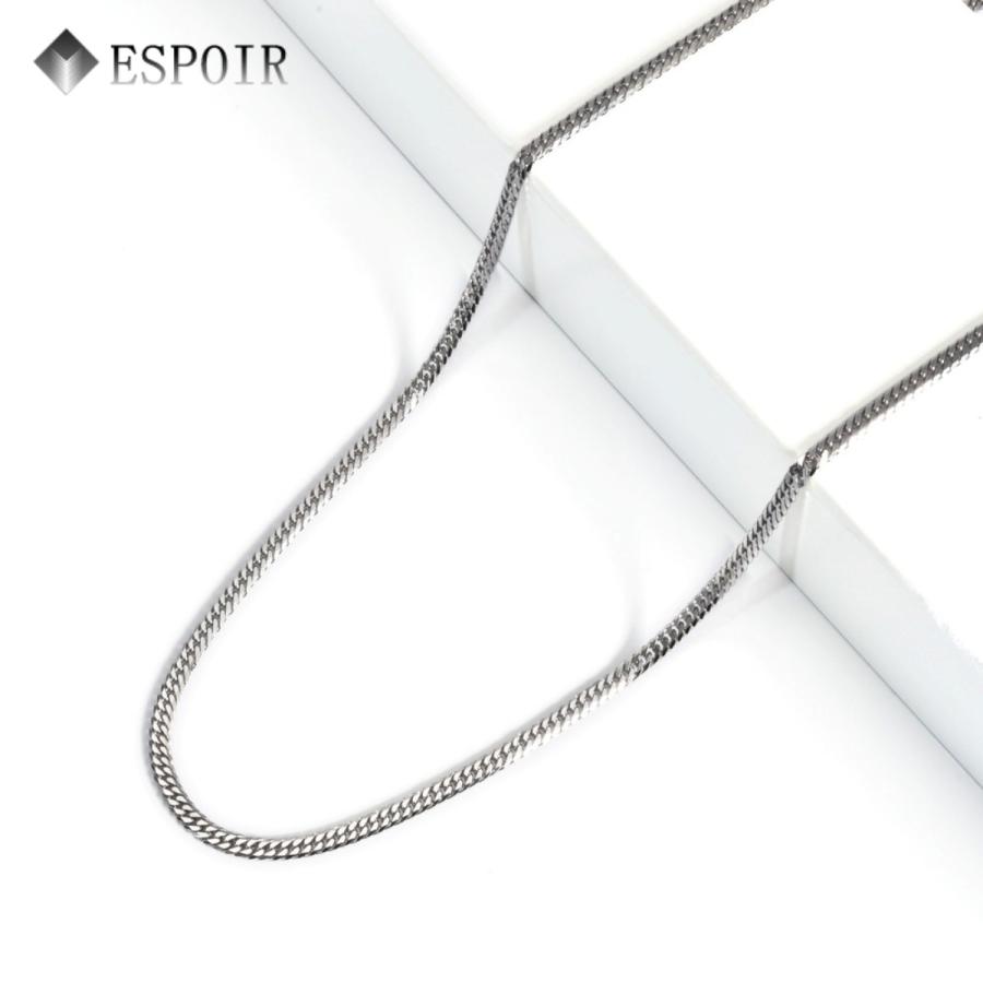 新品 プラチナ850 喜平 ネックレス PT850 6面カットダブル 10g 45cm 引輪 造幣局検定マーク 刻印入り メンズ レディース キヘイ チェーン : ESPOIR(エスプワール ...