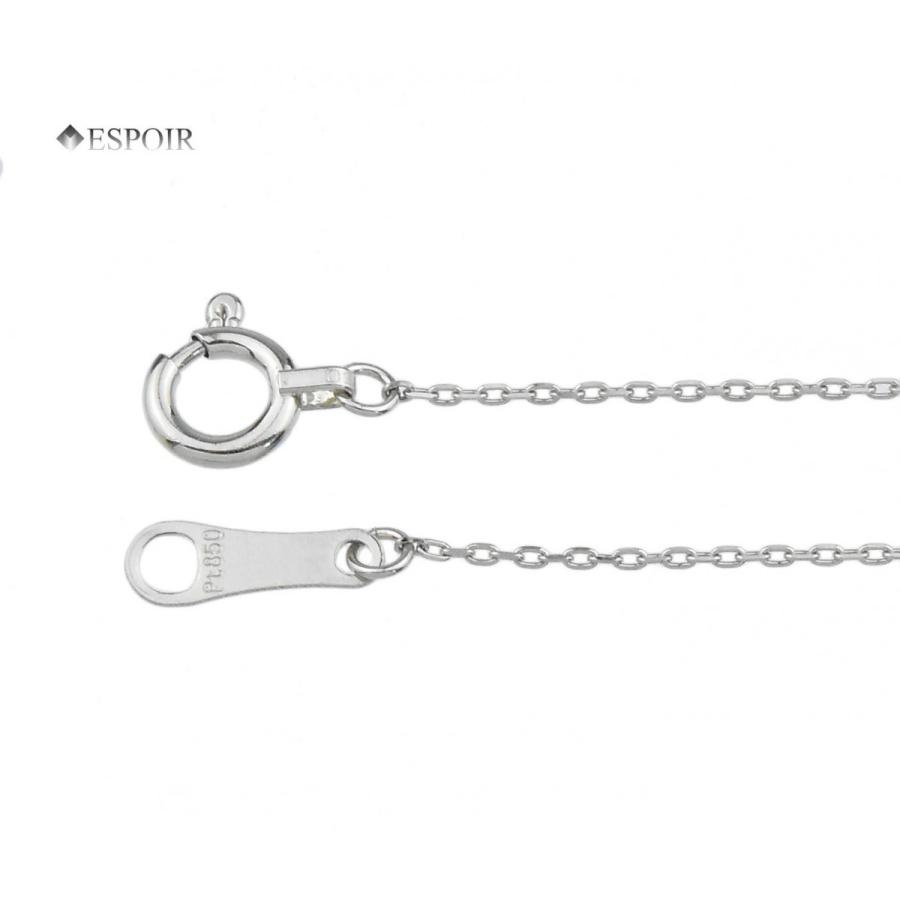 プラチナ850 角小豆 チェーンネックレス PT850 0.4mm幅 50cm 約1.0g 0.21φ 刻印入り メンズ レディース チェーン : ESPOIR(エスプワール)Yahoo ...