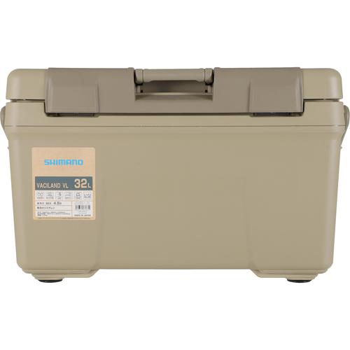 シマノ SHIMANO ヴァシランド VL 32L NX-432WS サンドベージュ クーラーボックス ハードクーラー 保冷バッグ アウトドア キャンプ バーベキュー レジャー 釣り ...
