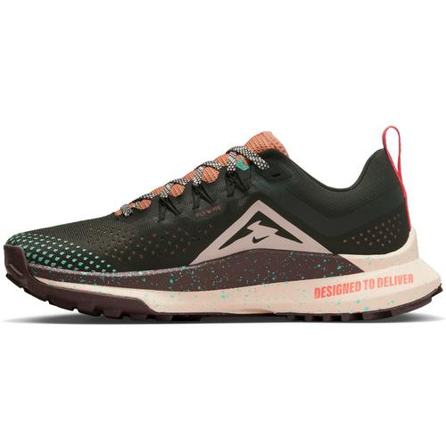 NIKE ナイキ リアクト ペガサス トレイル 4 DJ6159 300 セコイア/グアバアイス/アンバー レディース ランニング オフロード ...