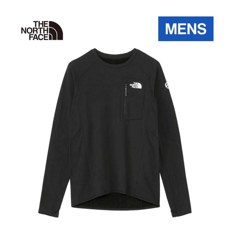 ザ・ノース・フェイス トップス(メンズ) エクスペディション グリッド フリース クルー メンズ  XL  ブラック(K) THE NORTH FACE（ザ ノースフェイス） ノースフェイス エクスペ