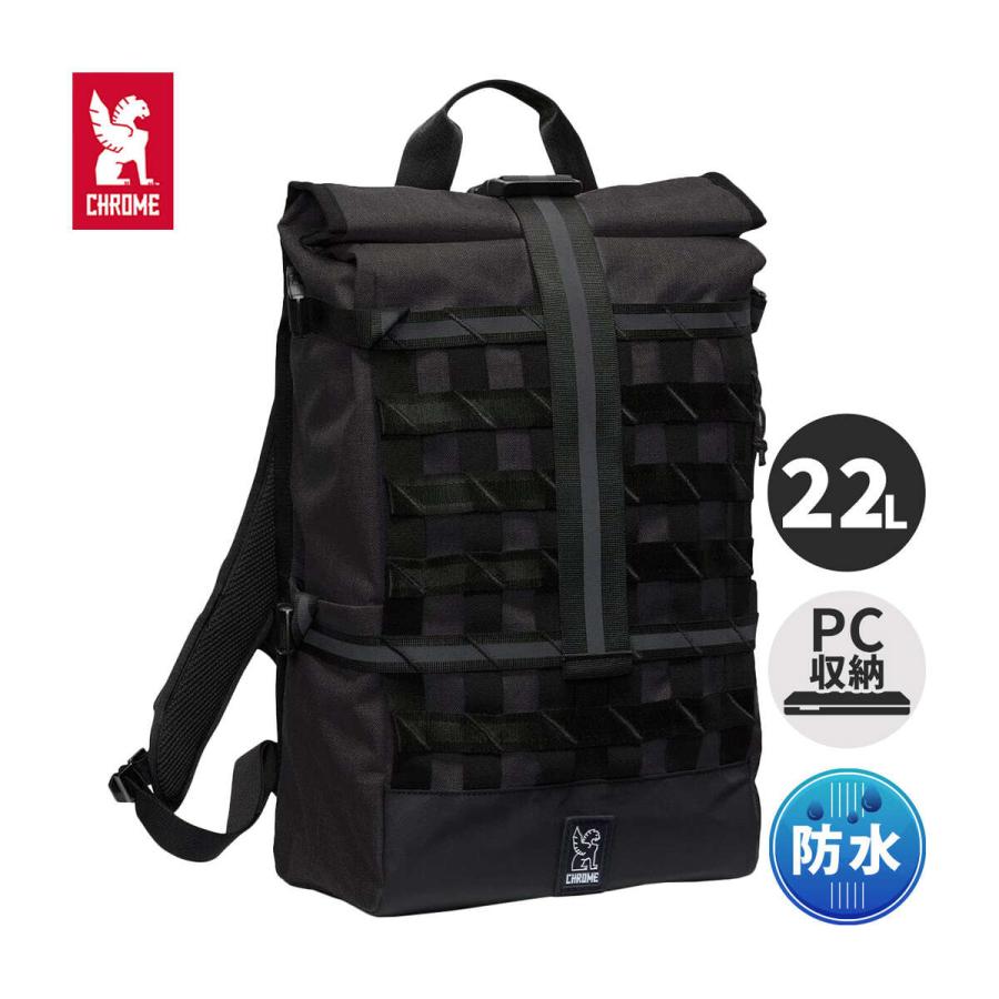 クローム CHROME バラージ 22L パック BG367 BK ブラック 正規品 定番 鞄 バッグ リュック デイパック 完全防水 通勤 ...